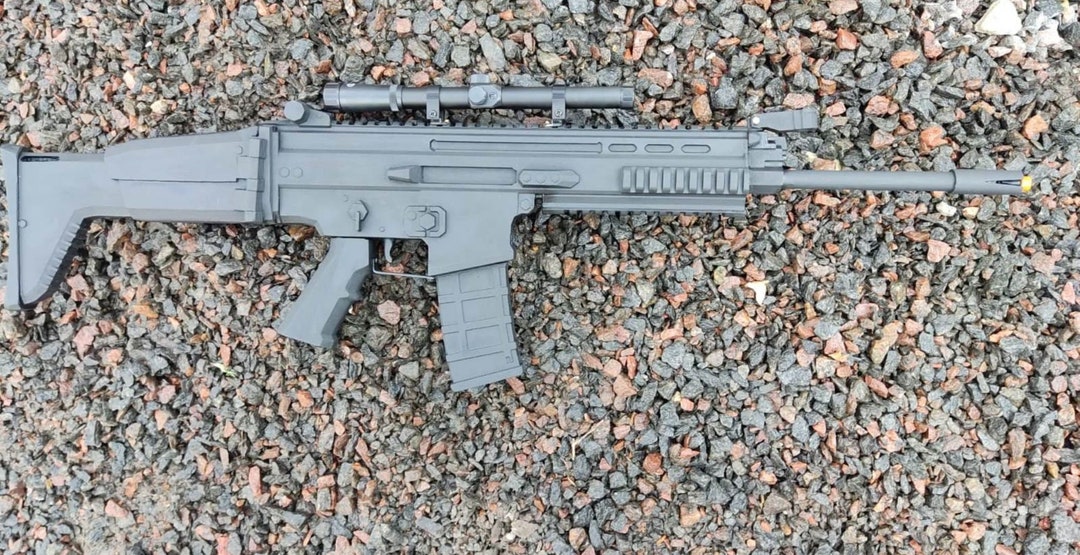 Cosplay Fantasy Weapon, 1:1 US FN SCAR, Assault Sniper Rifle Pistol ...