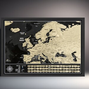 Digital Europe Map of European Countries Printable Download, Map of ...