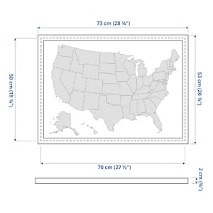 Personalized USA Travel Map With Photos – 50 States Map With Free Photo ...