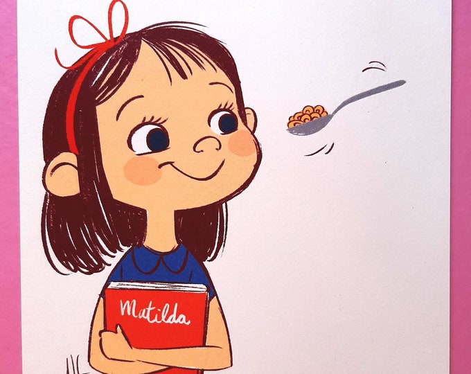 Matilda Lámina Print - Etsy