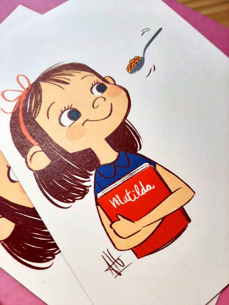 Matilda Lámina Print - Etsy