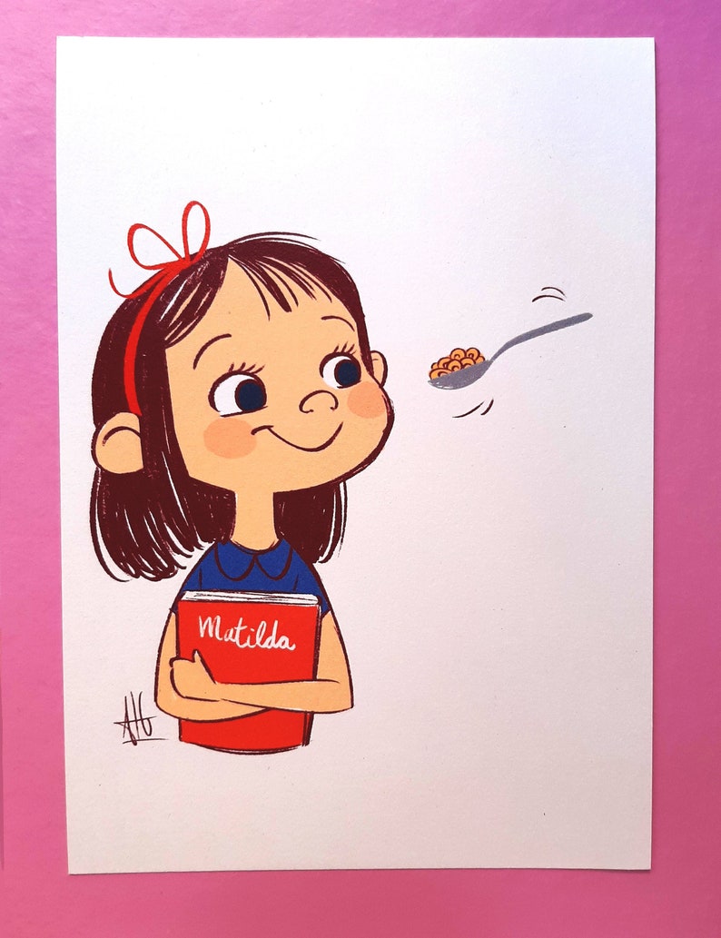 Matilda Lámina Print - Etsy