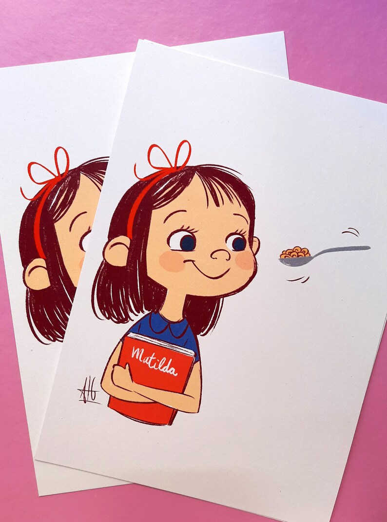 Matilda Lámina Print - Etsy