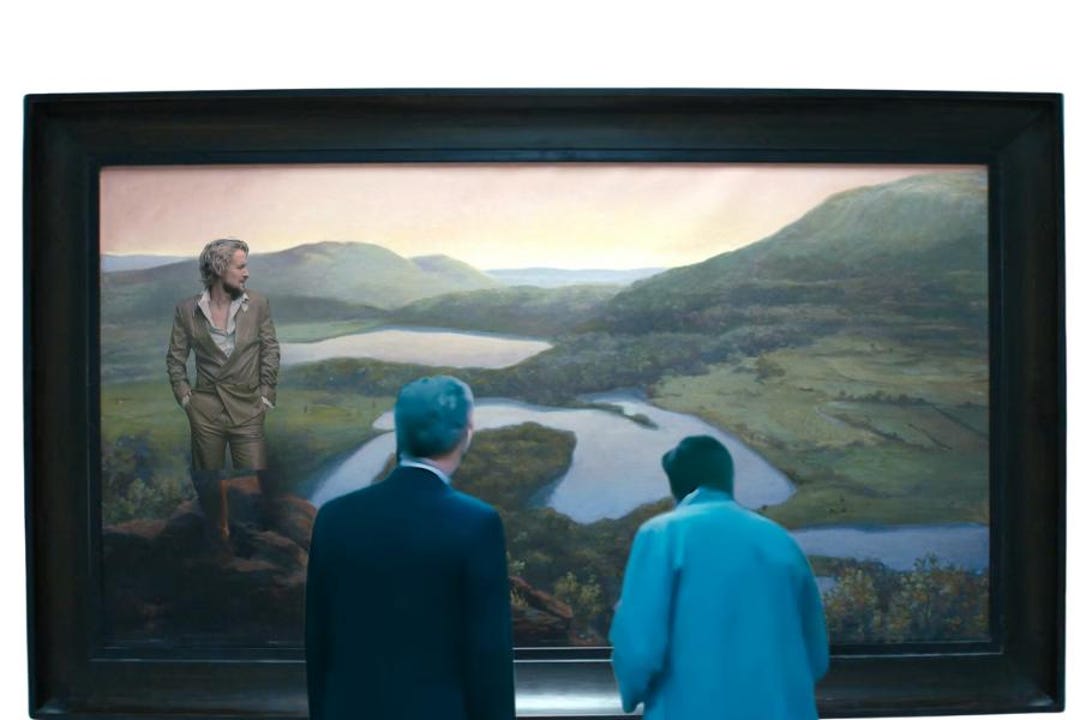 Severance Irving and Burt Painting Sticker Kier Eagan Meme Laptop Decal ...