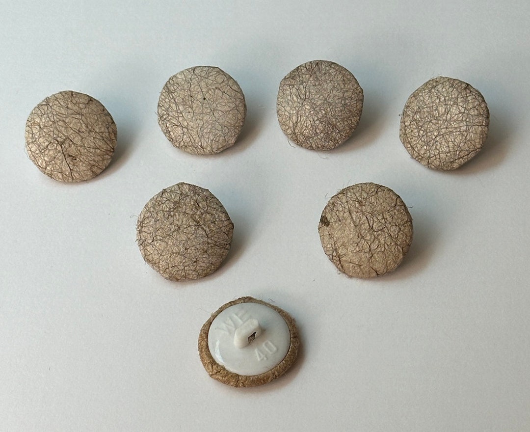 Wild Tussah (tassar) Silk Cocoon Buttons - Etsy