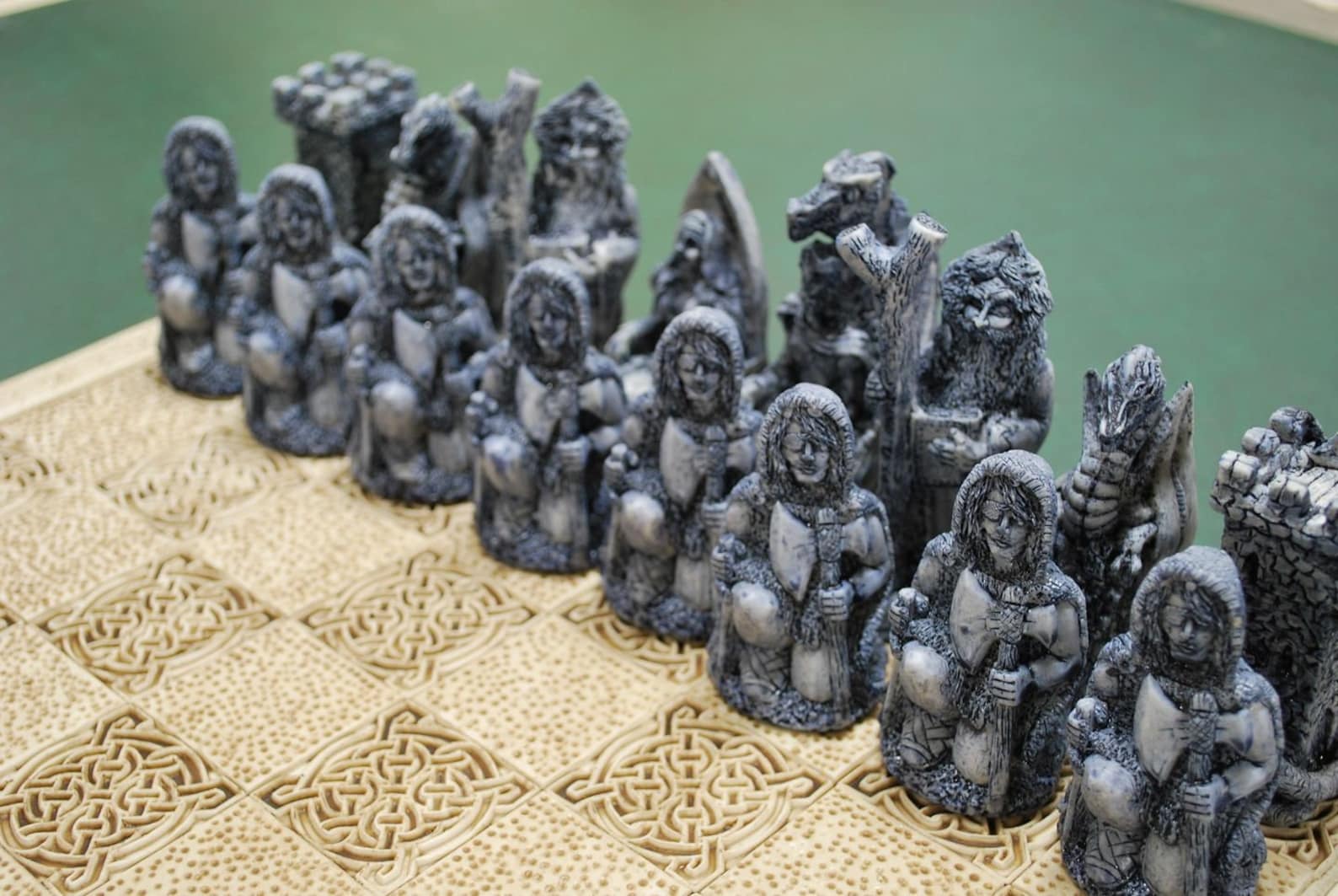 King Arthur Realm of Logres Chess Set - Etsy