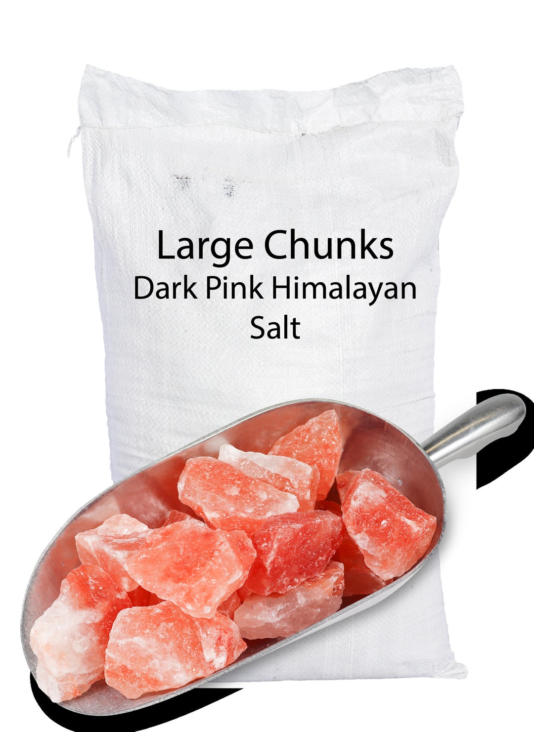 44 Lbs Bulk Salt Pink Himalayan Salt Chunks Use for Decor or Food ...