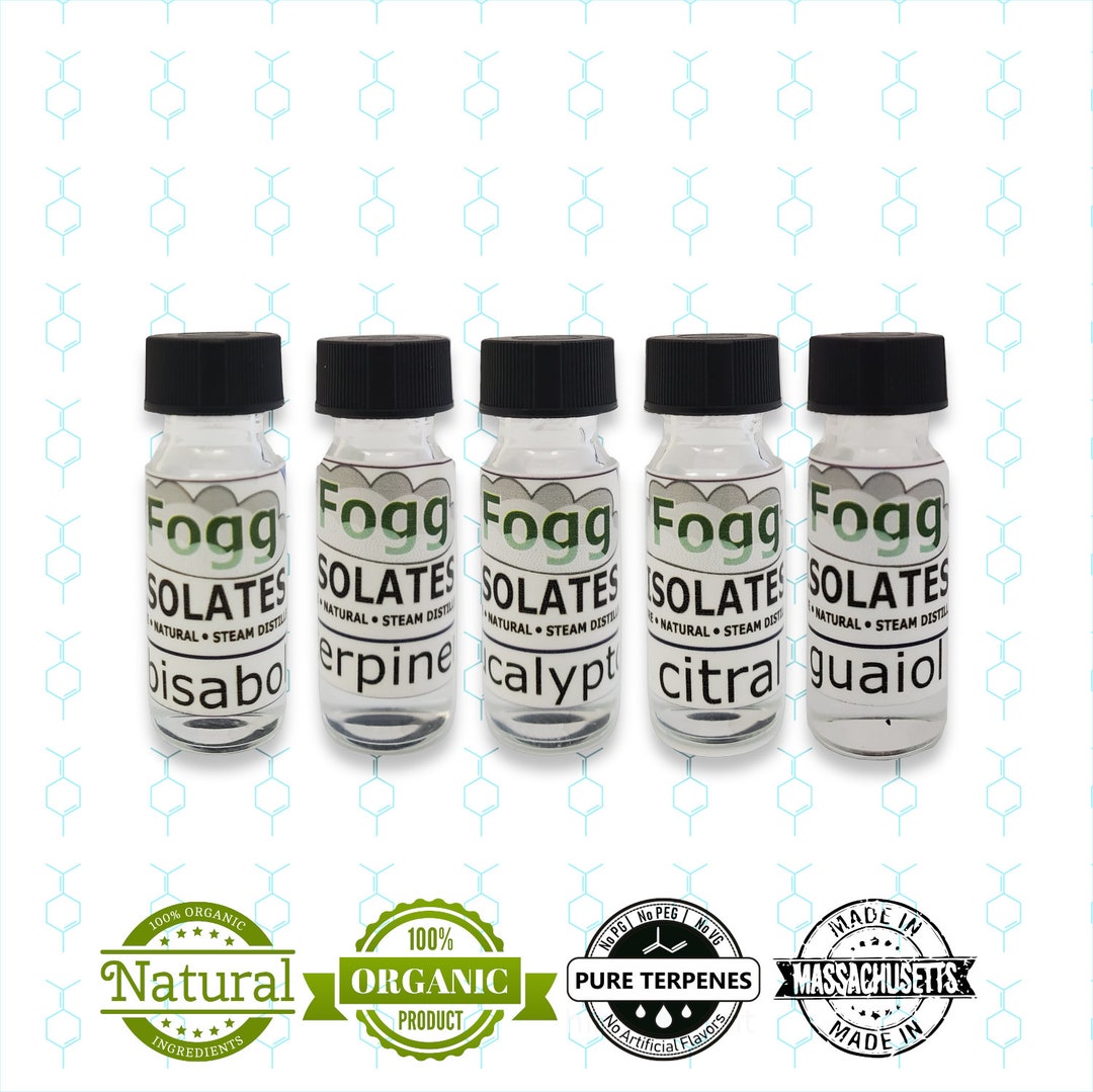 FOGG Isolates - Rare Collection - Terpene Isolate Collection - Etsy
