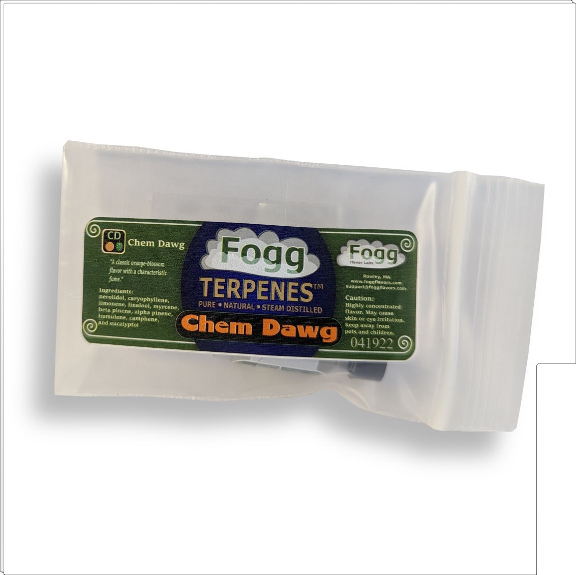 FOGG TERPENES Chem Dawg Terpene Flavor Profile - Etsy