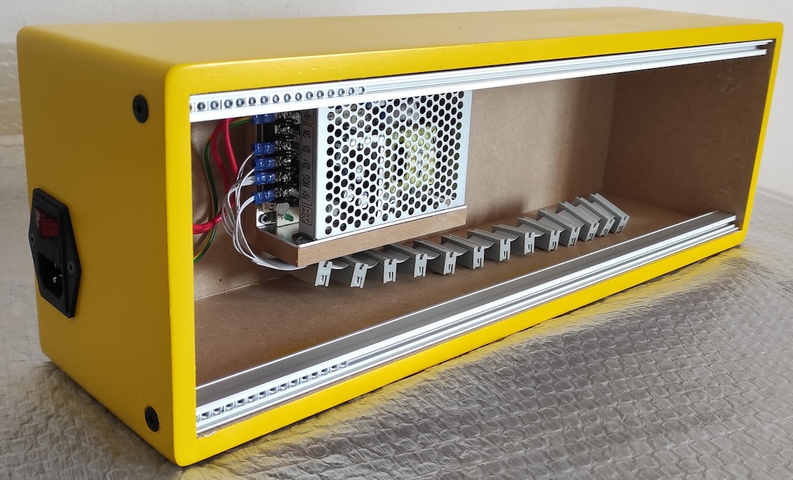 Eurorack Case 3u Powered Yellow - Etsy
