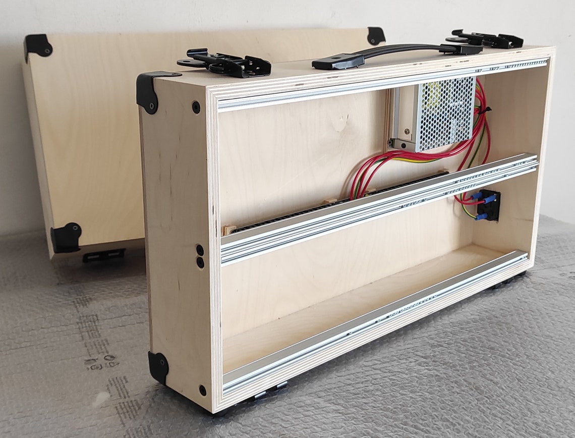 Portable Eurorack Case 6u Powered 88 Hp - Etsy