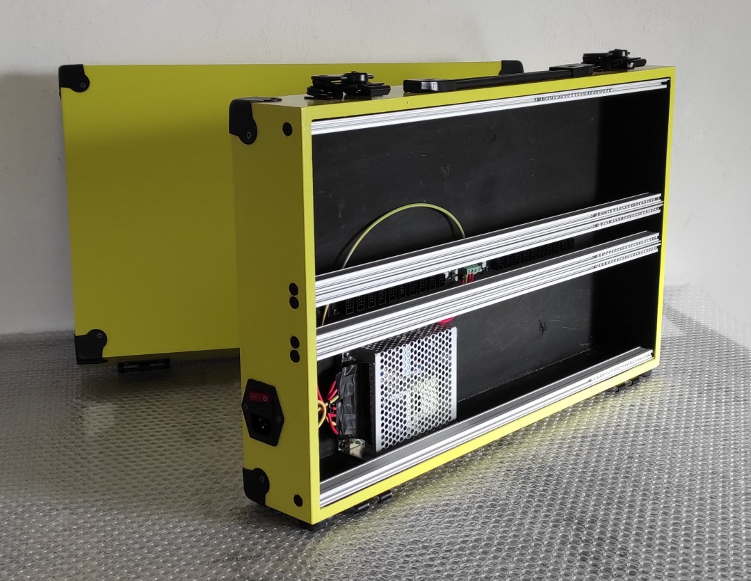 Portable Eurorack Case 7u Powered 104 Hp Chosable Color (slim) - Etsy
