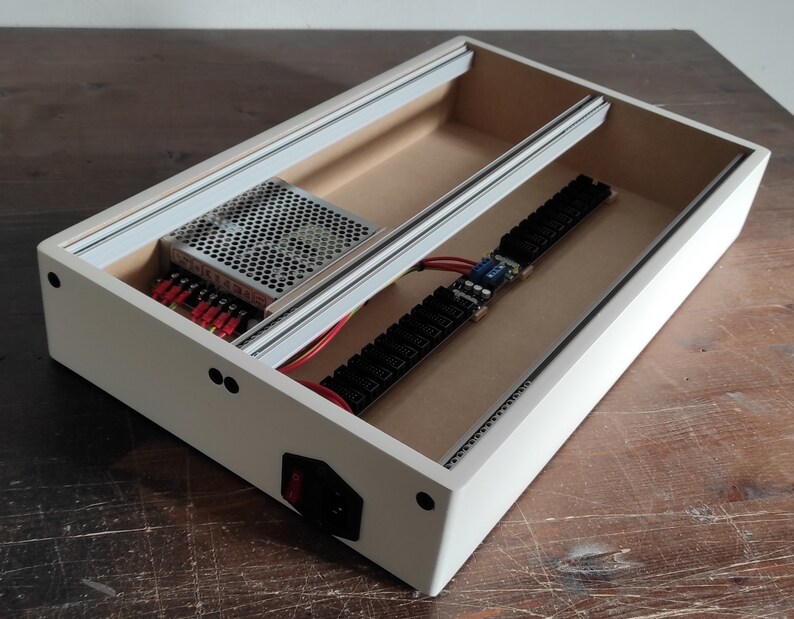 Eurorack Case 6u Powered White Slim - Etsy