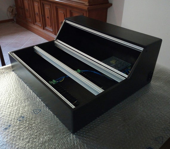 EURORACK case powered 9U inclined | Etsy