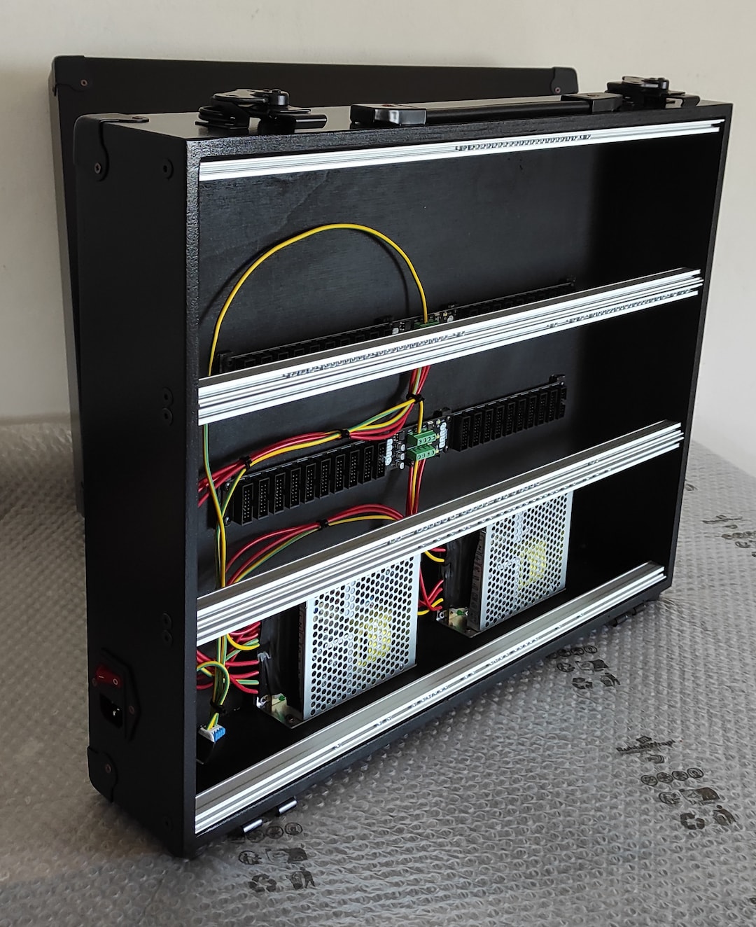 Eurorack Case 9u 104 Hp Portable Powered Black - Etsy