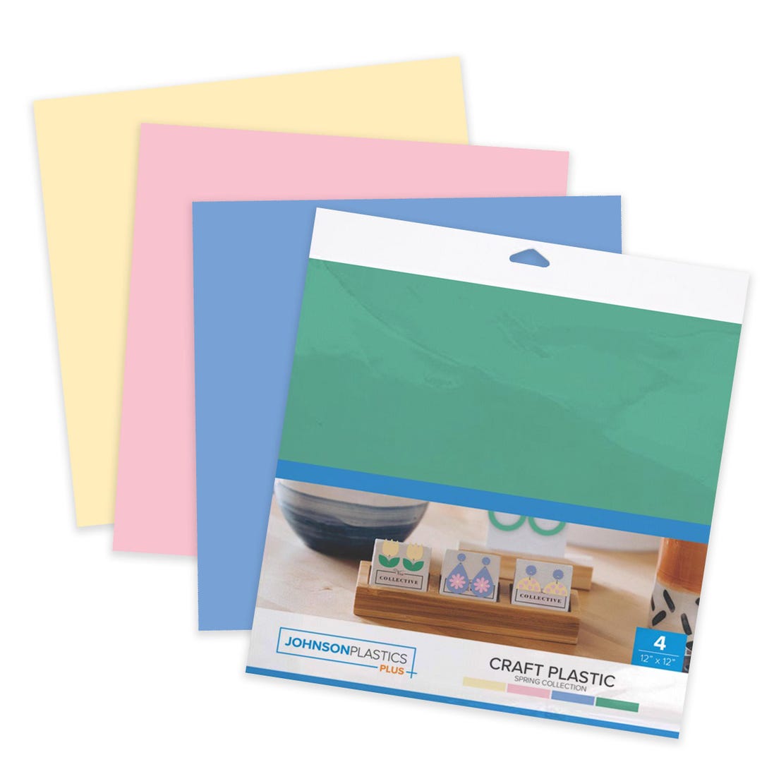 Jpplus Craft Plastic Plastic Craft Sheets for Cricut, Laser Cutter ...