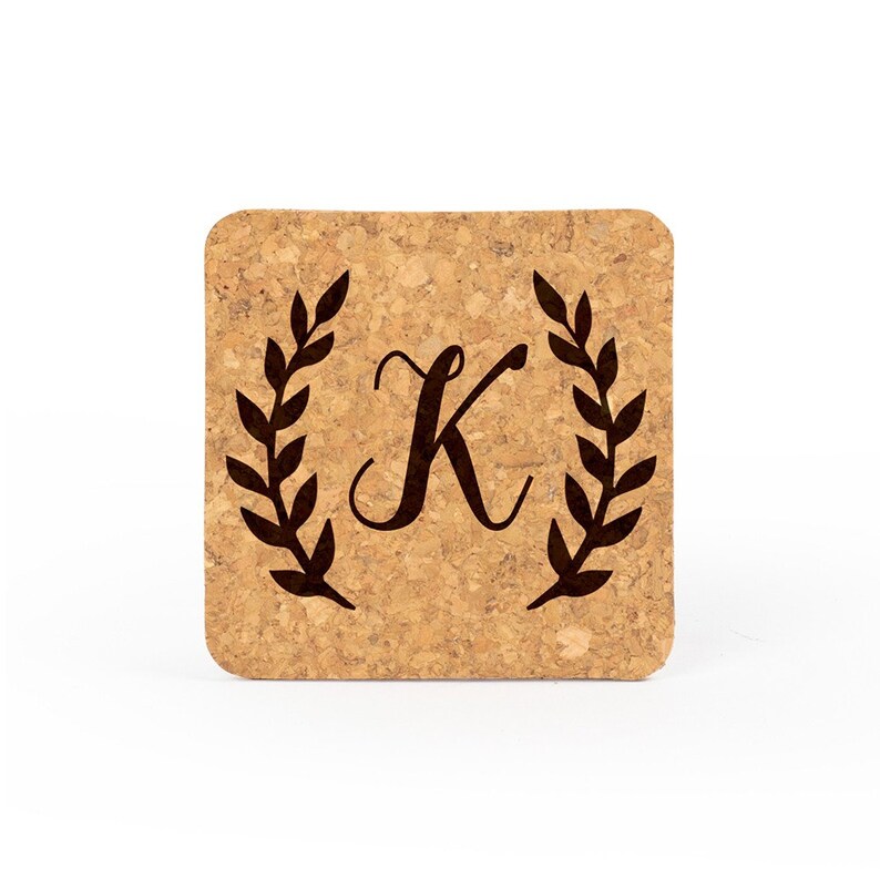 Cork Coaster Glowforge Laser Engraver and Craft Supplies - Etsy