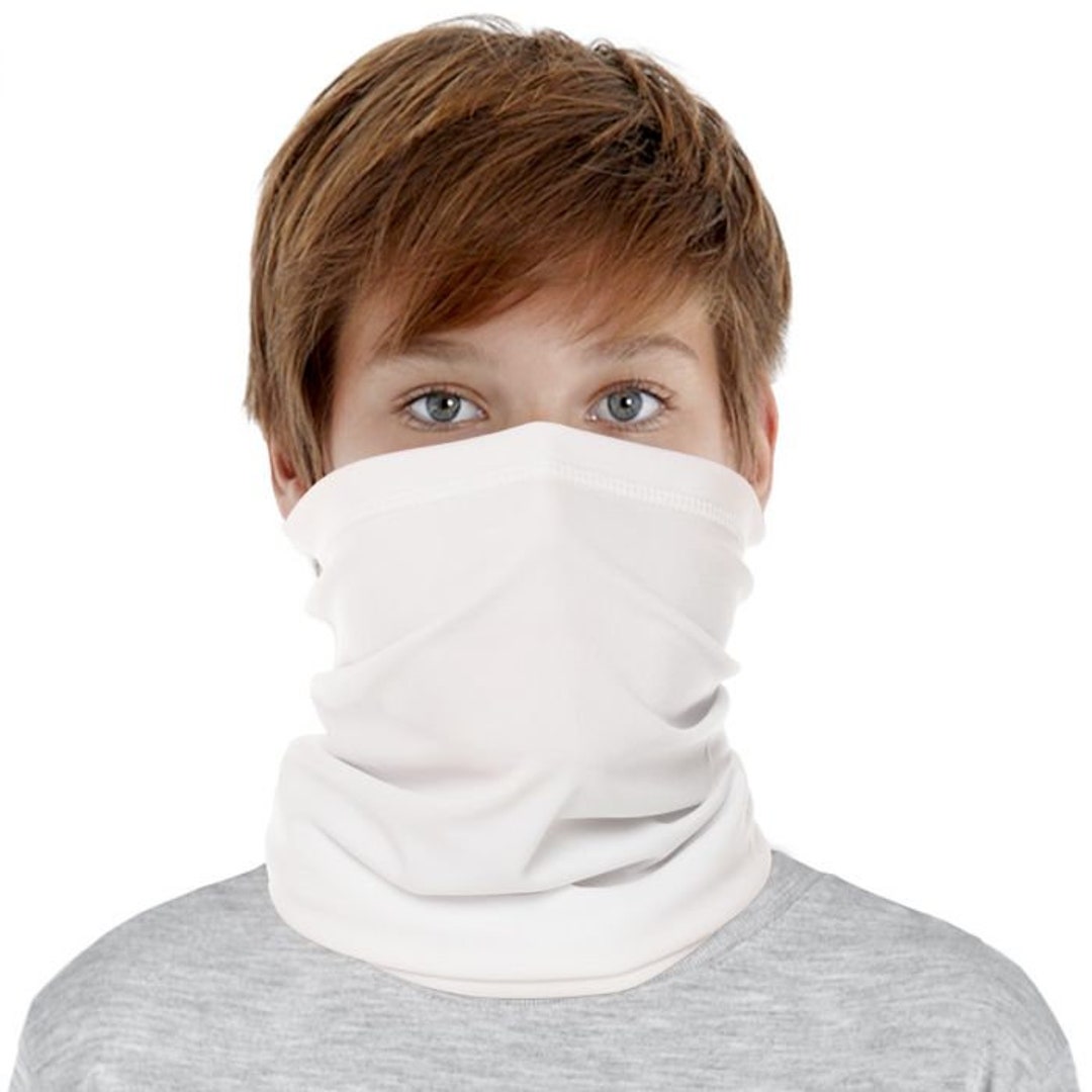 Vapor Solar Gaiter Face Covering (large- Adult- White) - Etsy