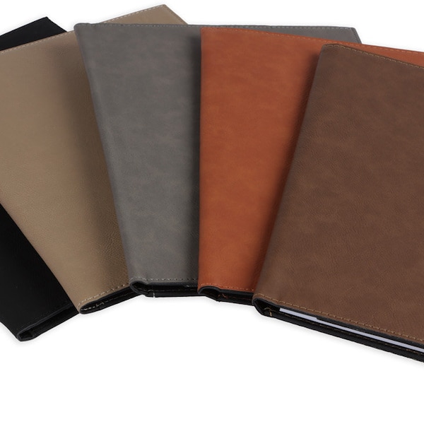 Faux Leather Notebooks - Etsy