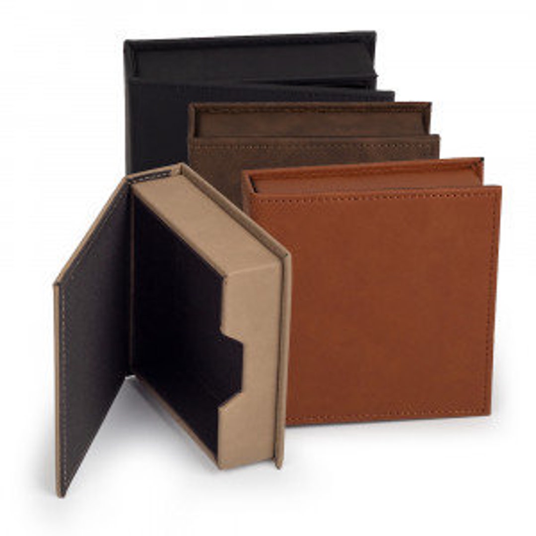 Faux Leather Box for Engraving - Etsy