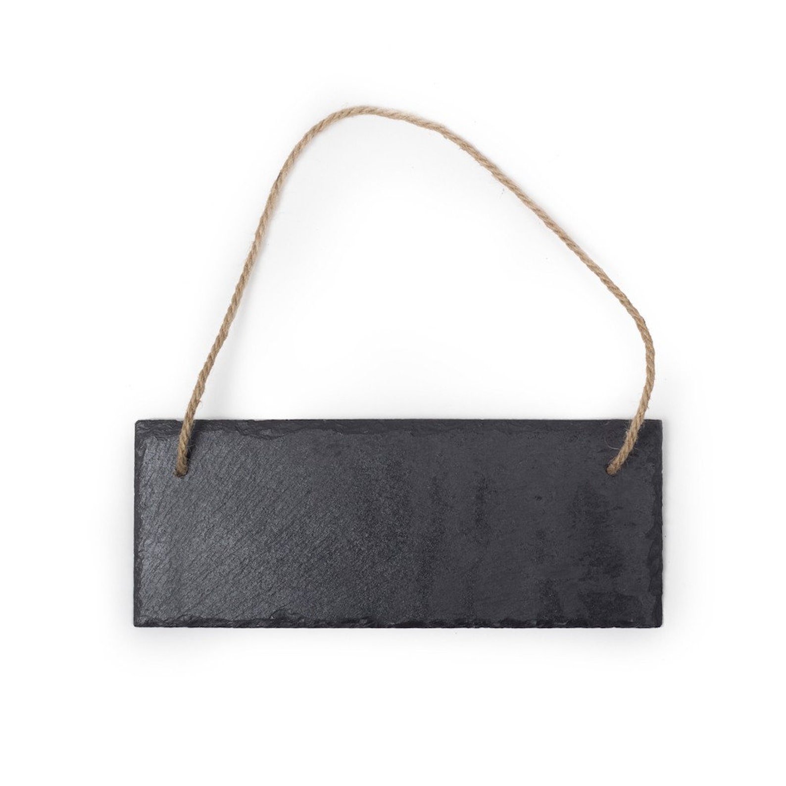 9.84" X 3.94" Rectangle Hanging Slate for Engraving or Vinyl - Etsy