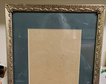 Vintage MCM Gold Metal Picture Frame 8 X 10 - Etsy