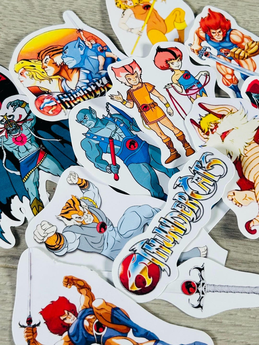 Thundercats Inspired Die-cut Vinyl Glossy Waterproof Stickers 80s ...