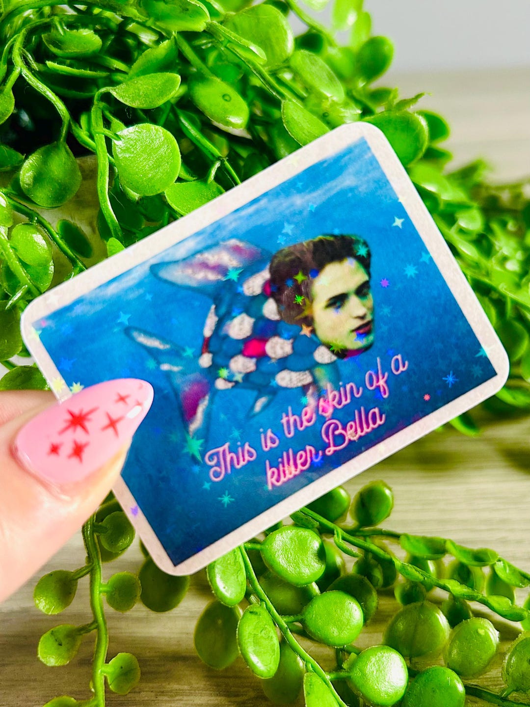 Edward Cullen Twilight This is the Skin of a Killer Bella Sparkly Die ...