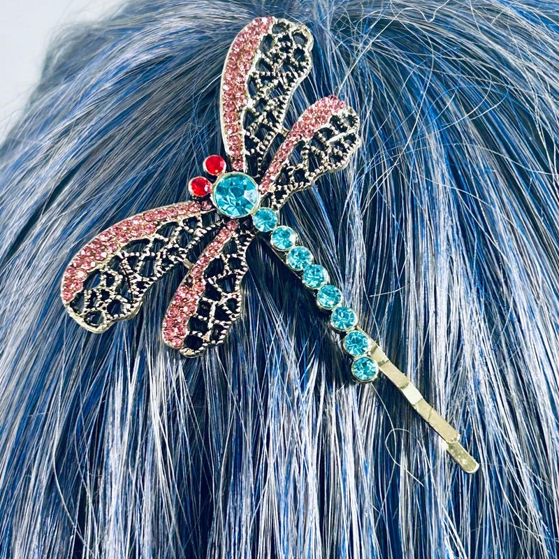 Coraline Dragonfly Hair Clip - Etsy