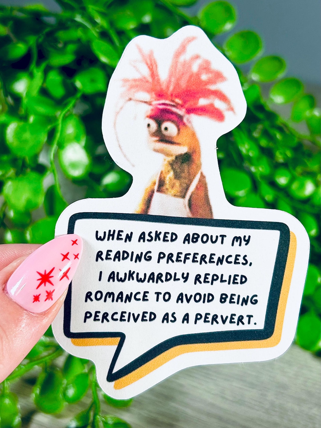 Pepe the King Prawn Muppets Inspired Die-cut Glossy Vinyl Waterproof ...