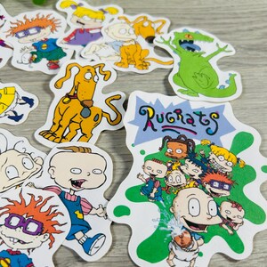 14 Rugrats Inspired Die Cut Glossy Stickers 90s Nickelodeon Cartoon ...