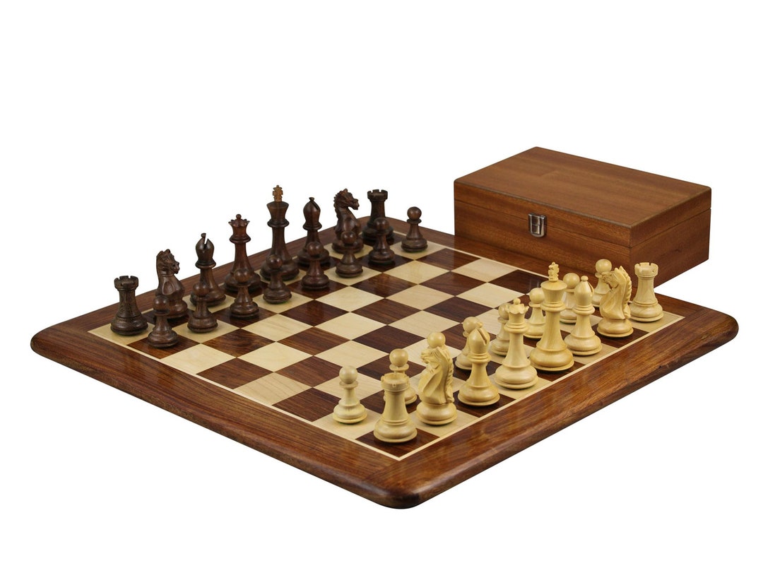 Original Range Chess Set Sheesham Flat Board 20 - Etsy