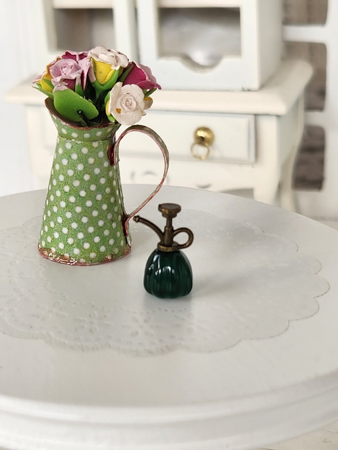 Dollhouse Water Can, Miniature Spray Bottle,dollhouse Accessories ...