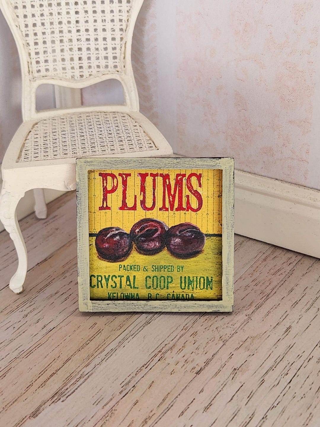 Dollhouse Sign, Miniature Signs, Dollhouse Accessories, Miniature ...