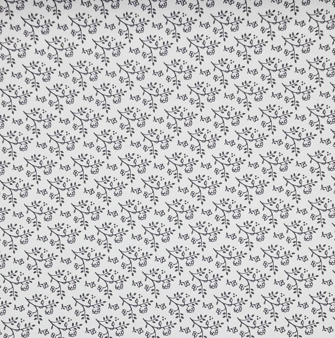 1/12 Scale Wallpaper, Dollhouse Wallpaper, Dollhouse Decorating ...