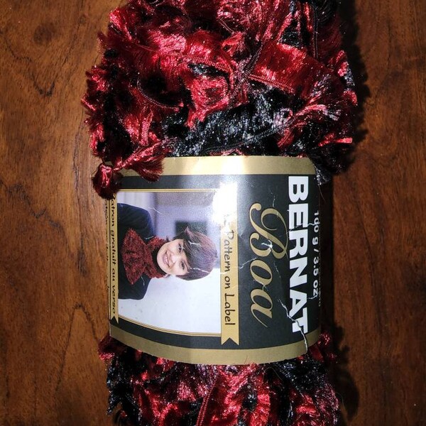 Bernat Boa Yarn - Etsy