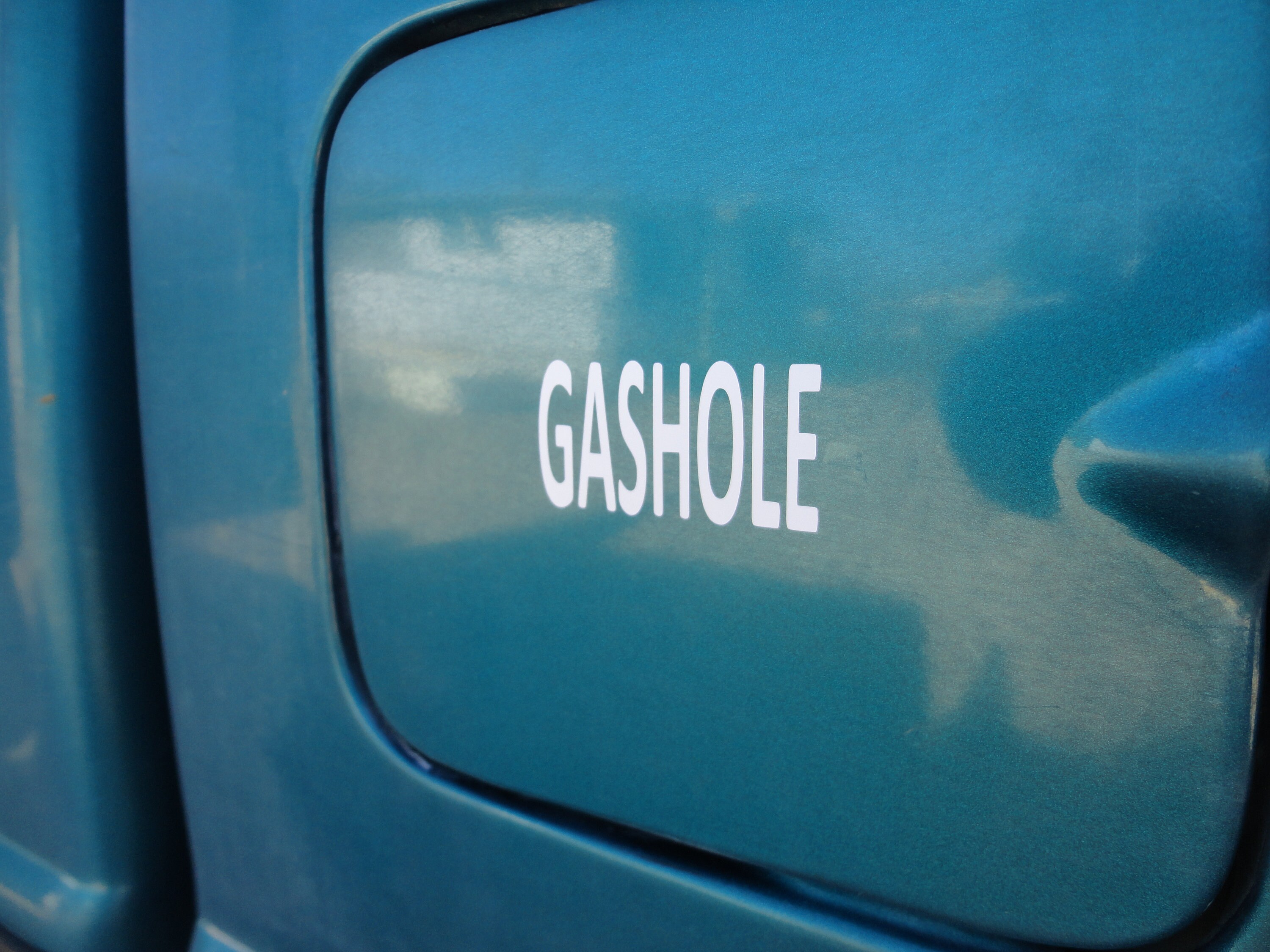 Funny Decal: Gashole - Etsy