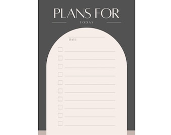 Boho Printable Planner to Do List Printable Daily Mom Planner Daily ...