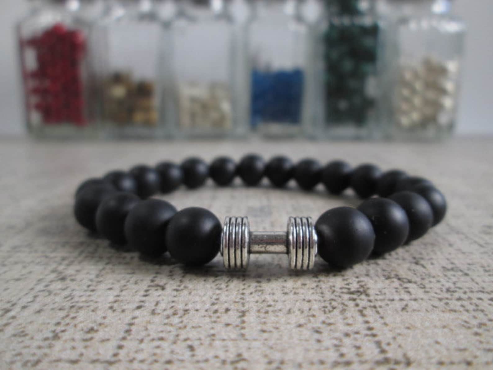 Athletic Gifts Fitness Bracelet Dumbbell Bracelets, Sport Bracelet ...