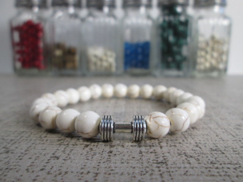 Dumbbell Barbell Bracelet, Bodybuilder Gift, Bodybuilding Jewelry ...
