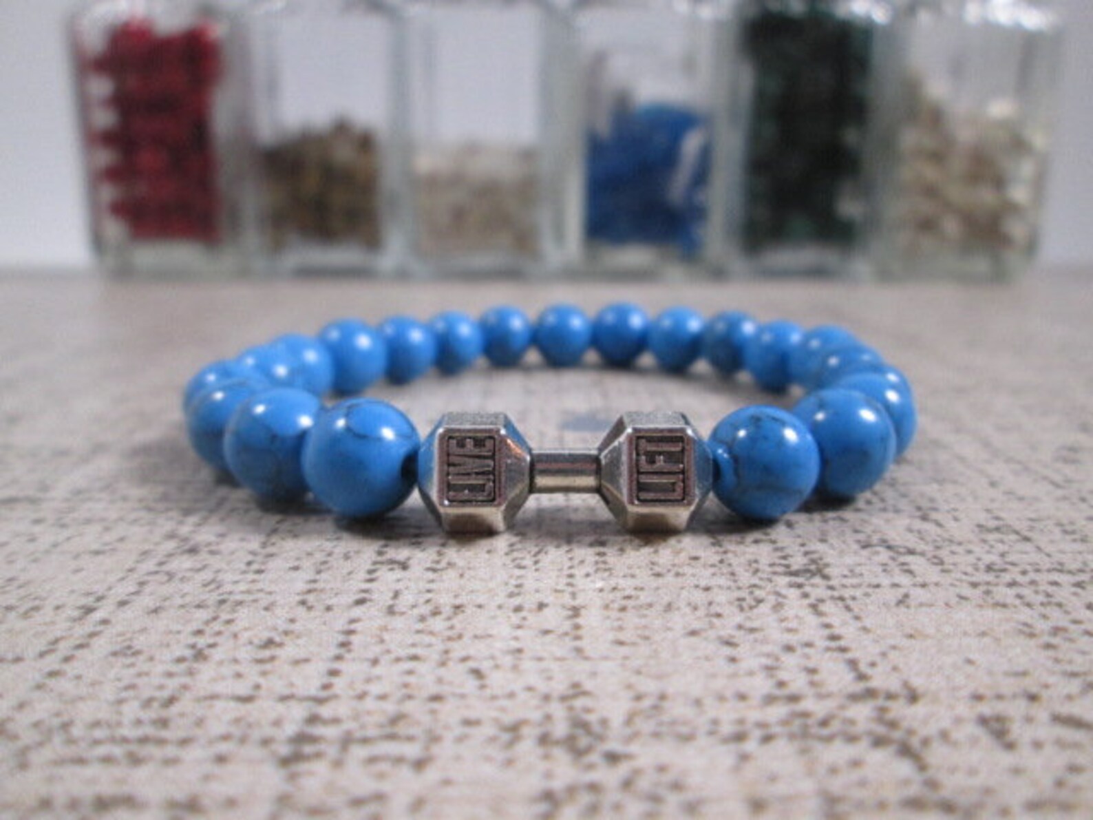 Dumbbell Barbell Bracelet Bodybuilder Gift Bodybuilding - Etsy