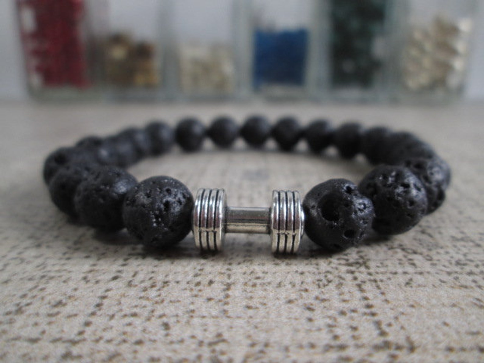 Dumbbell Barbell Bracelet, Bodybuilder Gift, Bodybuilding Jewelry ...