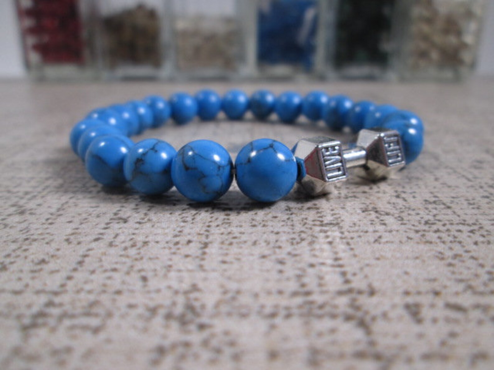 Dumbbell Barbell Bracelet Bodybuilder Gift Bodybuilding - Etsy