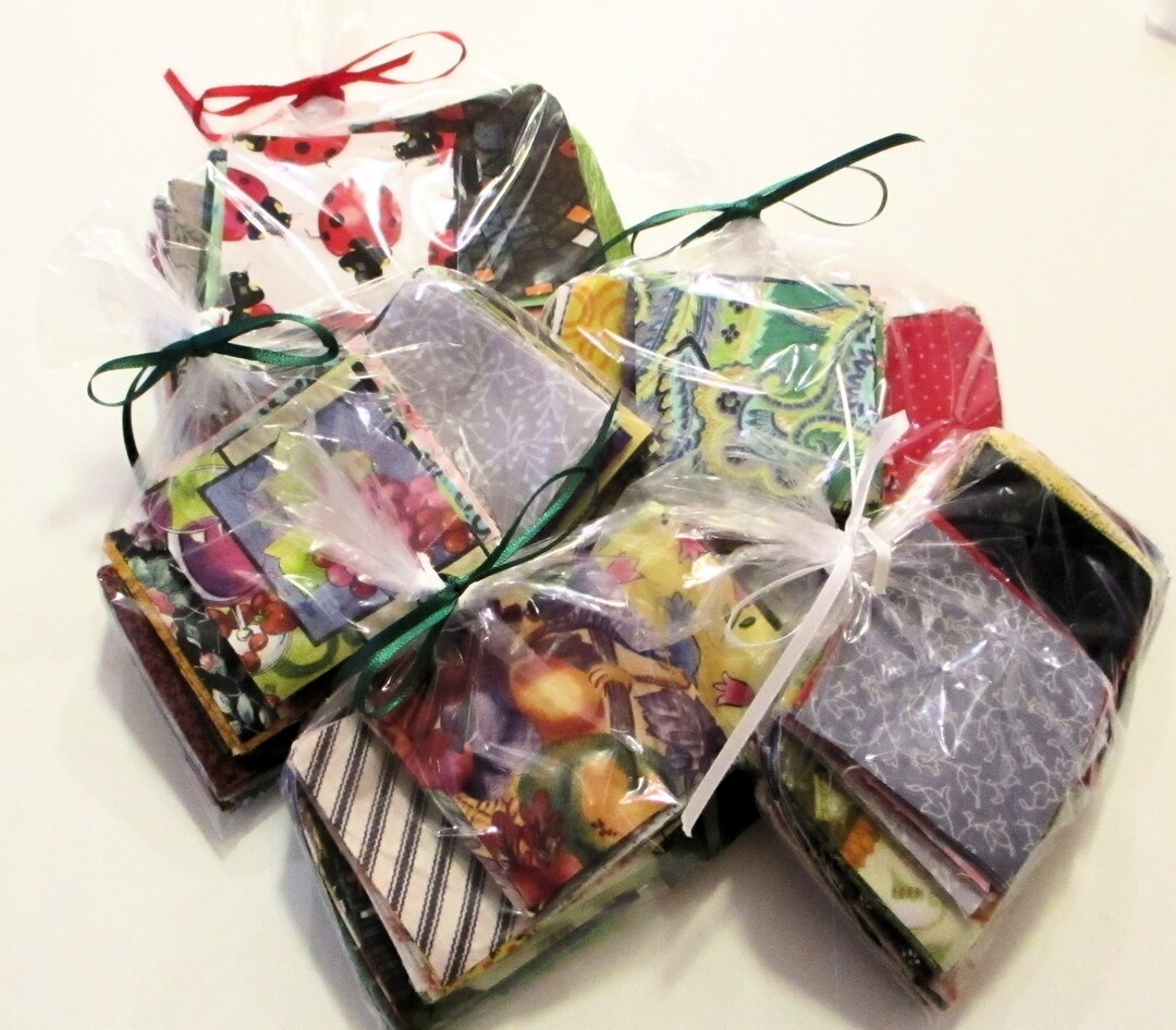 Small Fabric Squares, Pre-cut, 2.5 Inch or 1.5 Inch Squares for ...