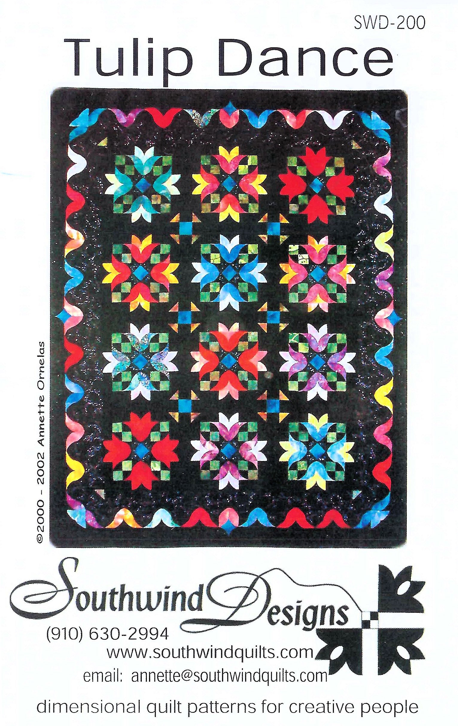 TULIP DANCE Quilt Pattern - Etsy