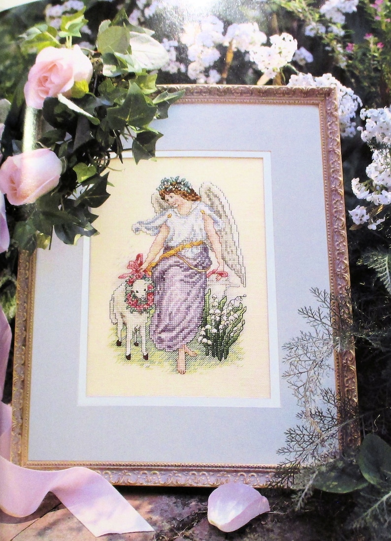 CROSS STITCH ANGELS Patterns Counted Cross Stitch or - Etsy