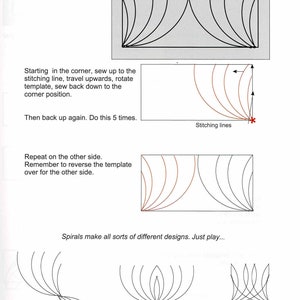 JANET COLLINS Ruler Quilt Design Book, Use With Westalee Design ...