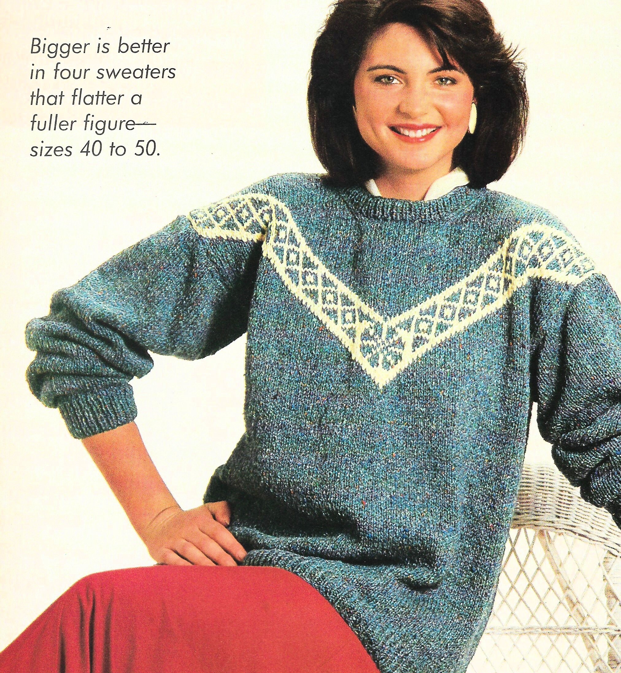 WOMANS DAY SWEATERS, 3 Magazines, Vintage 1988 & 1976 - Etsy