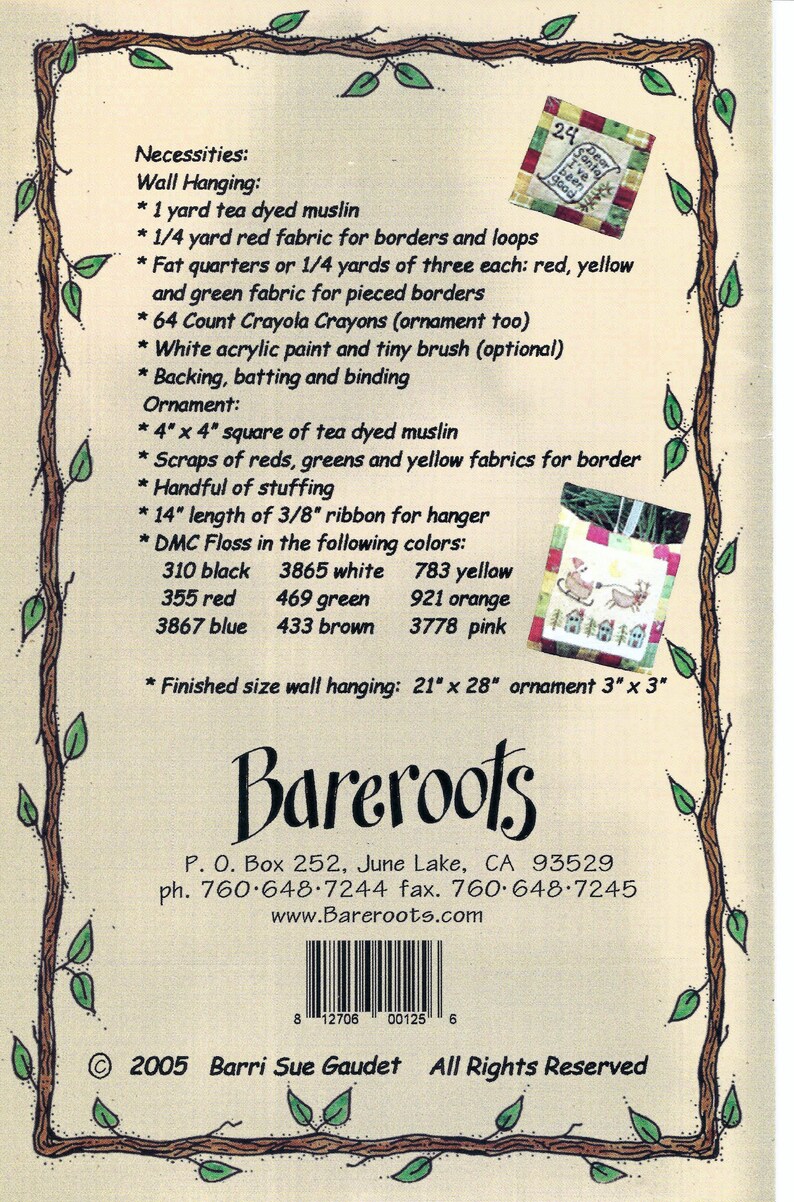Bareroots, 21 CHRISTMAS DESIGN Patterns to Embroidery - Etsy