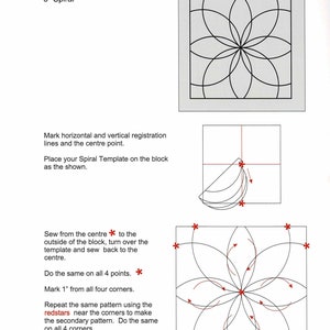 JANET COLLINS Ruler Quilt Design Book, Use With Westalee Design ...